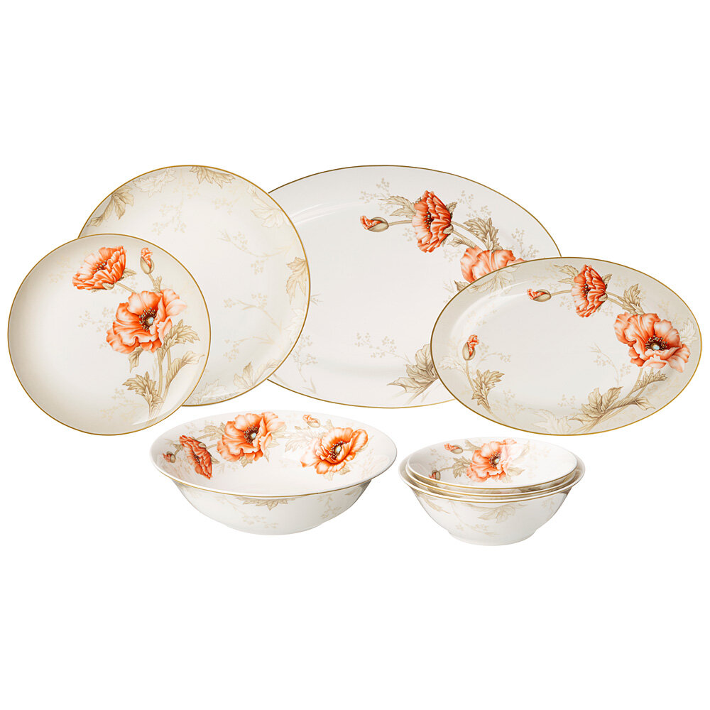 Сервиз 415-2266 столовый lefard antique на 6 пер. 23 пр.