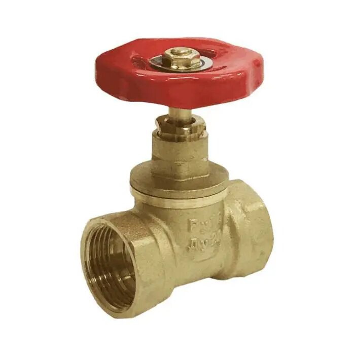 Вентиль запорный Santechsystems 15б1п DN20 PN16 3/4" ВР ручка барашек латунь