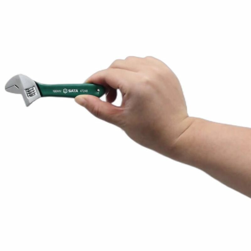SATA 47248 Пластиковый разводной ключ европейского типа, 4 дюйма, 100 мм