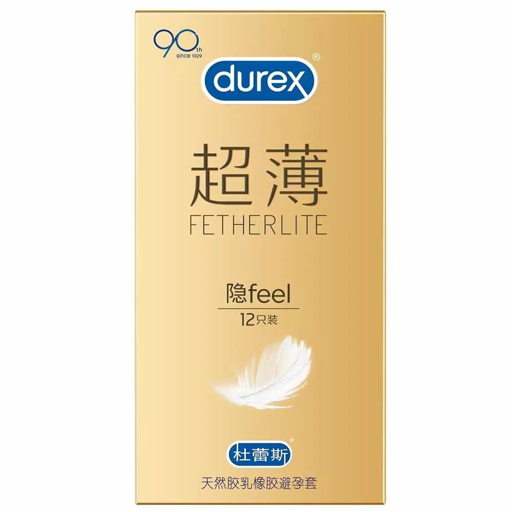 Ультратонкие презервативы Durex Fetherlite, Невидимое чувство,12 шт.