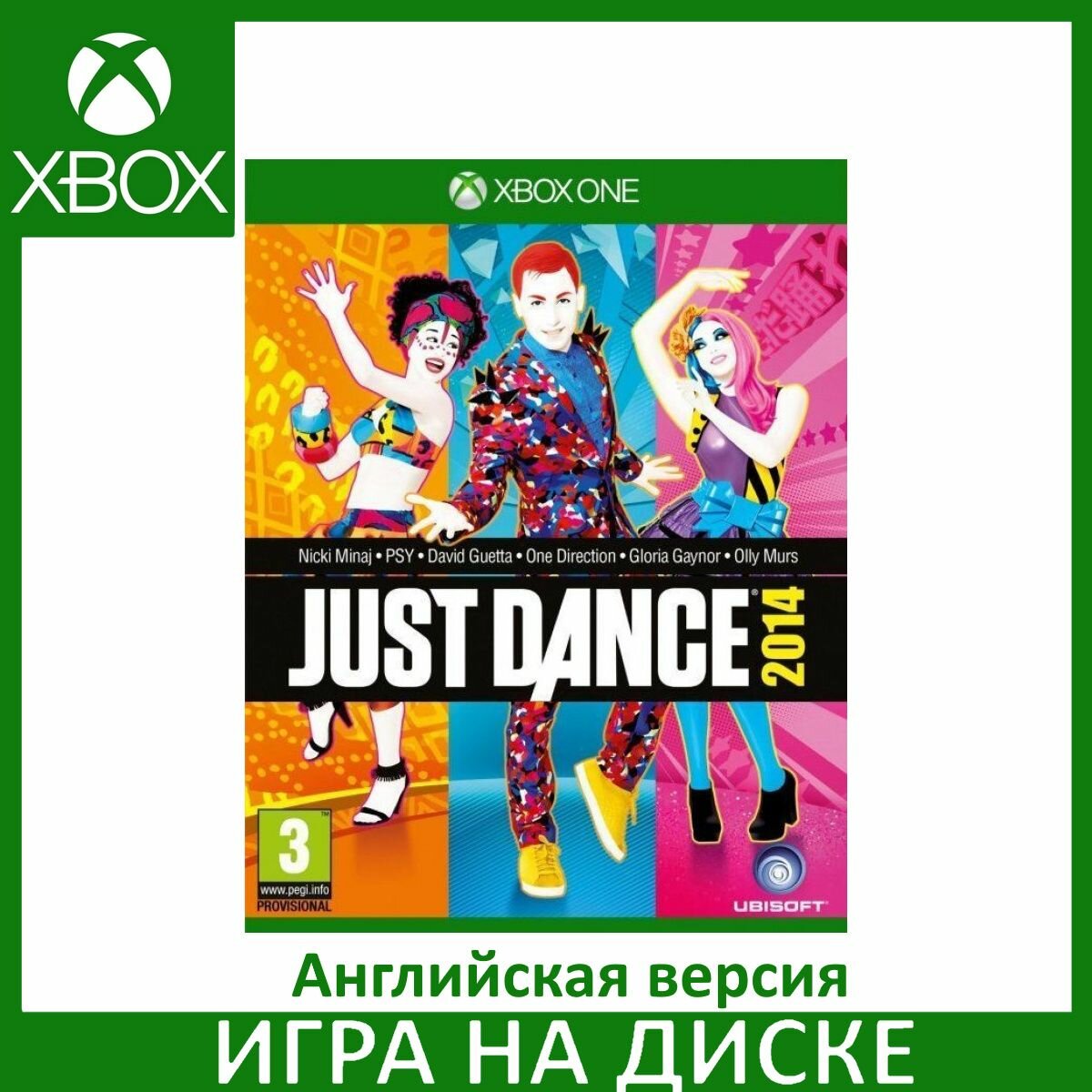 Игра Just Dance 2014 для Kinect Xbox One Диск на Xbox One Английская версия
