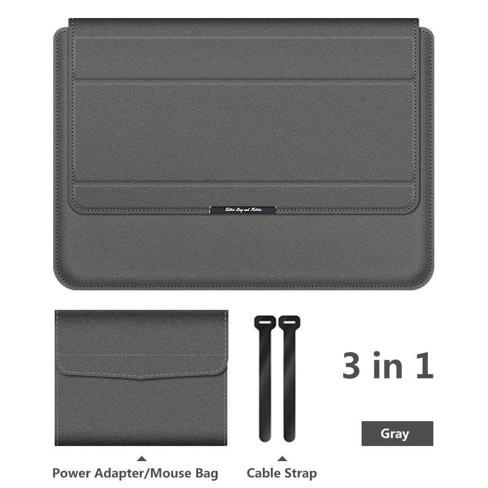 Чехол для ноутбука Huawei Matebook, Honor MagicBook for Mate book D16, Gray