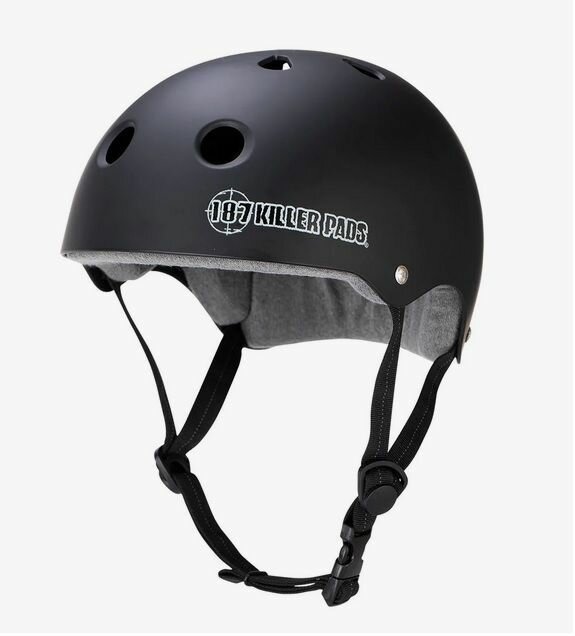 Шлем 187 Killer Pads PRO SKATE HELMET with Sweatsaver Liner MTE BLK