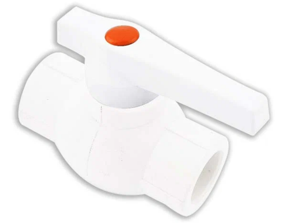 PPR VALFEX Кран шаровой полипропиленовый Ø-25 мм, полнопроходной, 1 шт