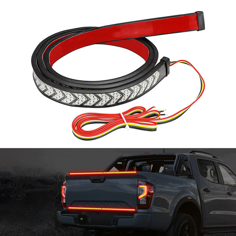 Трансграничный сканер, автомобильная стрелка, задний фонарь, красный и желтый цвет, 1,5 м