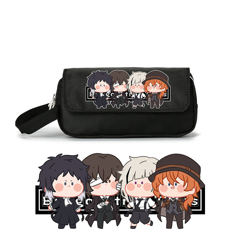 Пенал Writer Wild Dog, для 4 карандашей, черный