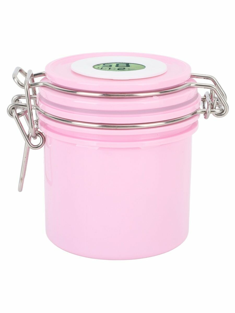 Банка для хранения клея для ресниц емкостью 250 мл с термометром и гигрометром, розовый контейнер для клея для наращивания ресниц, идеально подходит для салонов и визажистов
