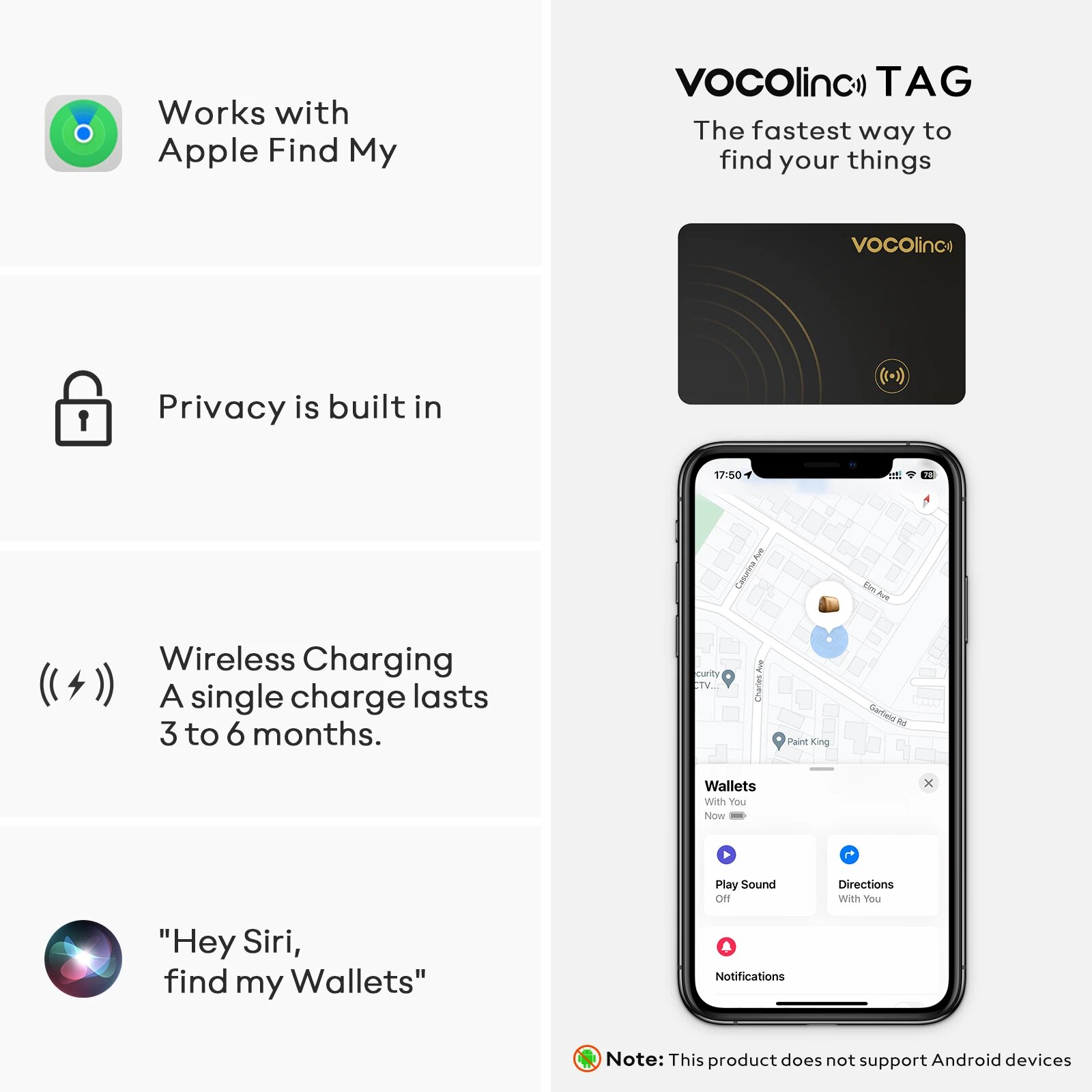 VOCOlinc Bluetooth-трекер для iPhone — фото 1