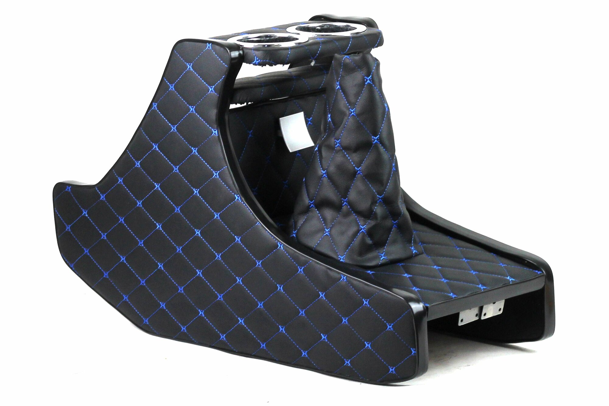 Консоль ГАЗель, Бизнес под панель Некст с вещевым ящиком "синий ромб"