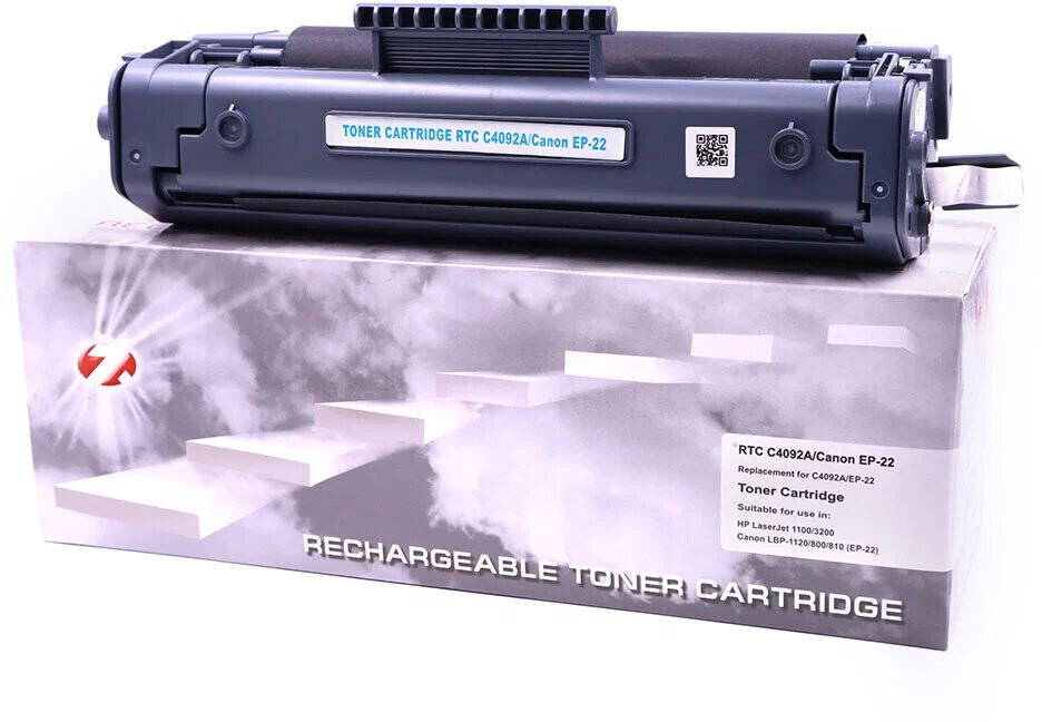 Тонер-картридж HP LJ 1100 C4092A/Canon EP-22 (2.5k) 7Q