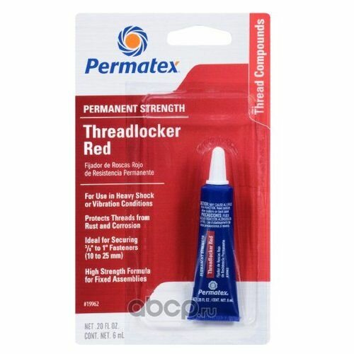 Фиксатор резьбы, 6мл Permatex 19962