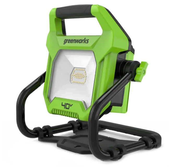 Фонарь аккумуляторный LED 40V/220V GREENWORK G40WLH без АКБ и ЗУ