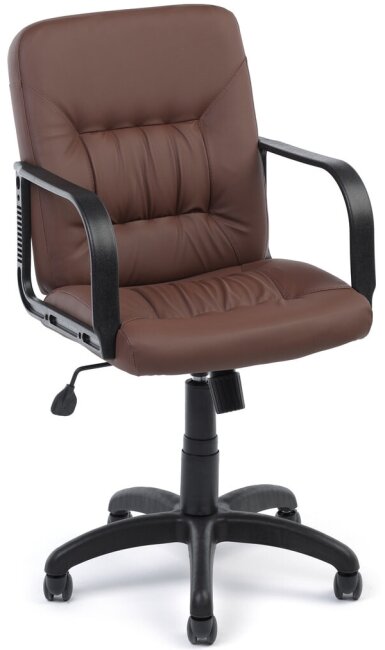Кресло Фабрикант Кресло эконом Чери с механизмом качания Коричневое