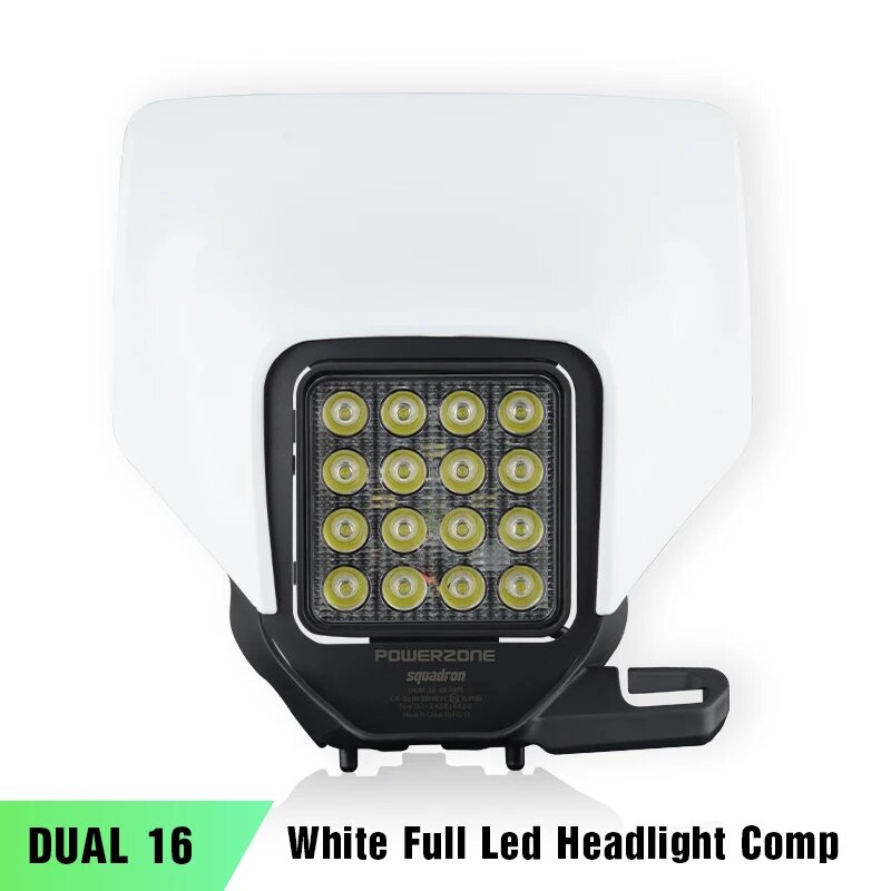Светодиодная фара PowerZone White DUAL 16 для мото