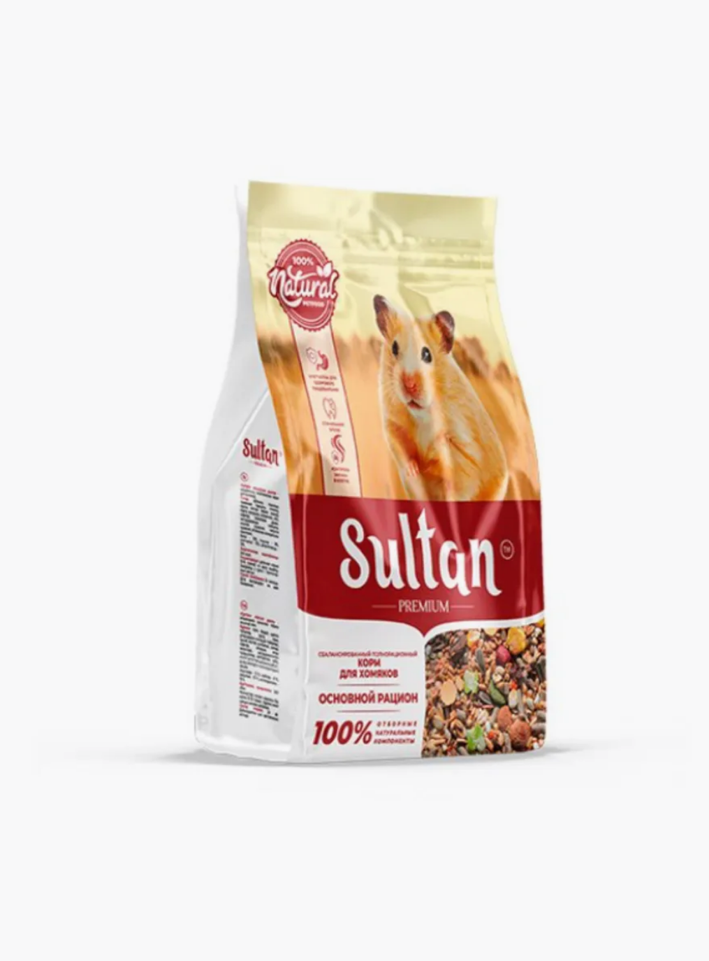 Sultan Premium Корм для хомяков Основной рацион 400г