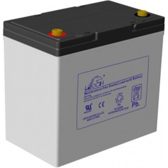 Аккумулятор Leoch DJM 1255 (12В, 55Ач,)