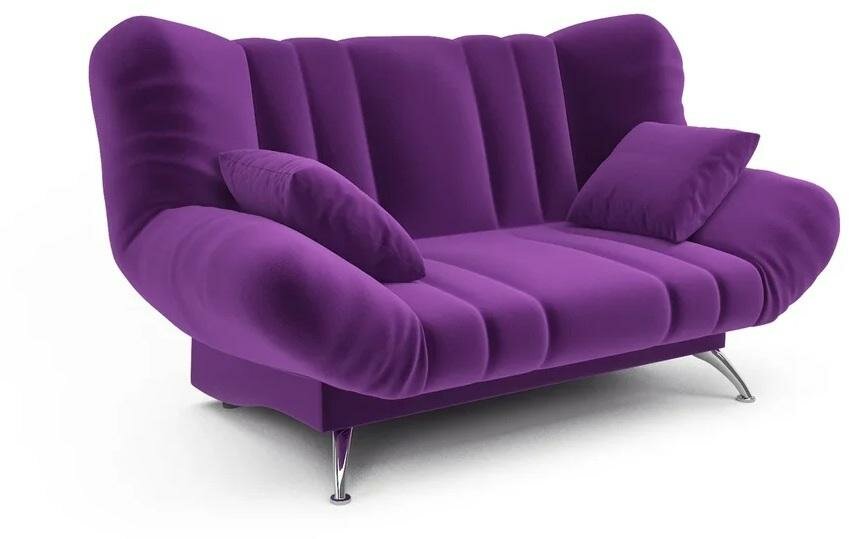 Диван Mebel-ars Гольф Микровелюр Фиолет Размеры: Высота 1000мм Глубина 900мм Ширина 1900мм