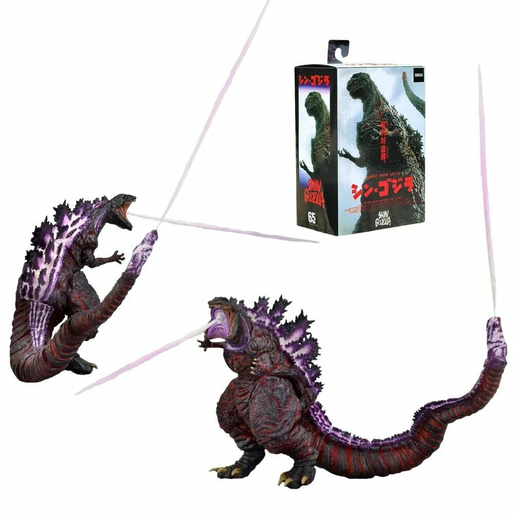 Фигурка Годзиллы, Godzilla, Пробуждение новой ядерной Годзиллы 2016, подвижные фигурки, фиолетовый,18 см