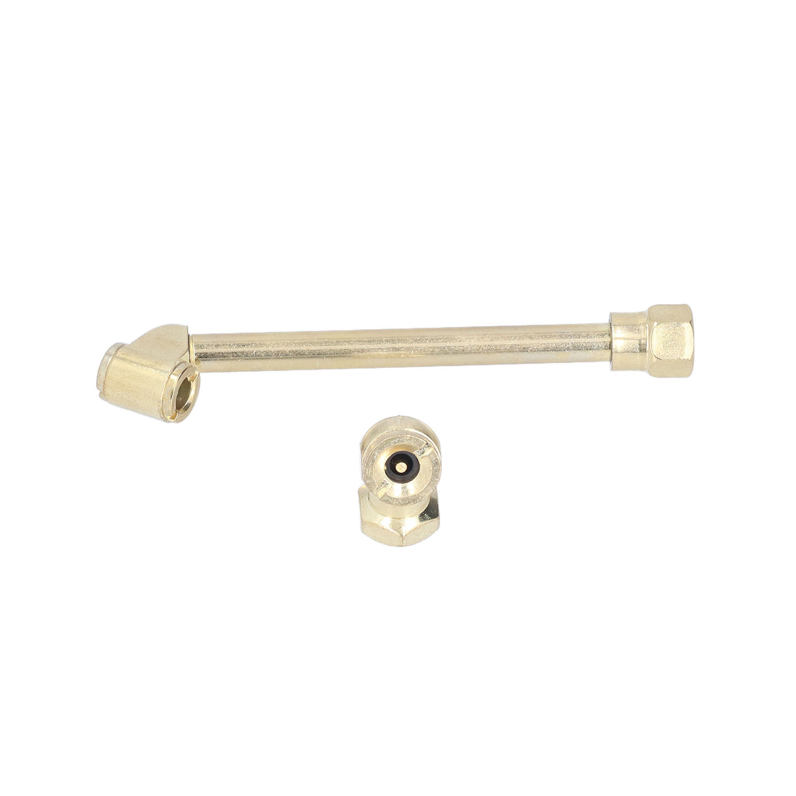 Пневматический Патрон Для Накачивания Шин С Двойной Головкой G1/4 С Внутренней Резьбой, Сопловой Стержень Насоса для Мотоциклов И Грузовиков