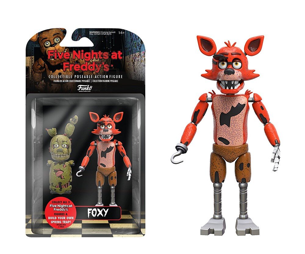 Подвижная фигурка Фокси фнаф (Foxy Action Figure)