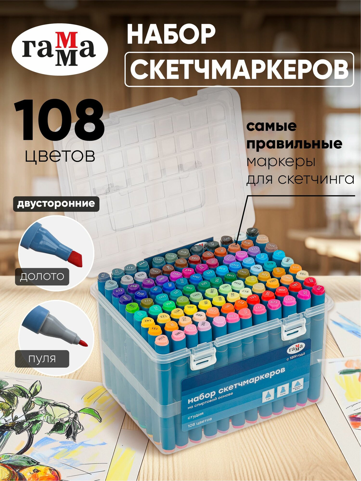 Набор маркеров