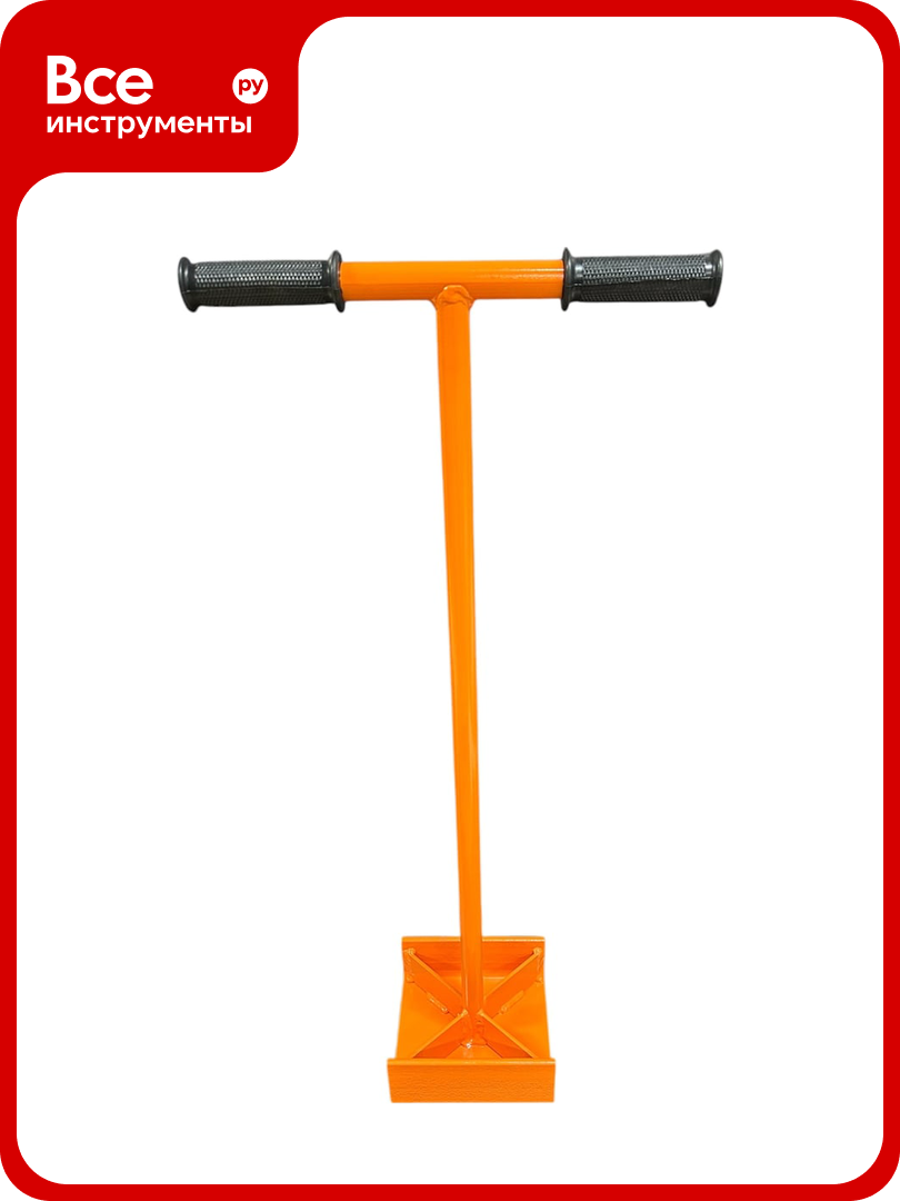 Ручная трамбовка ТР-20, уплотнения грунта