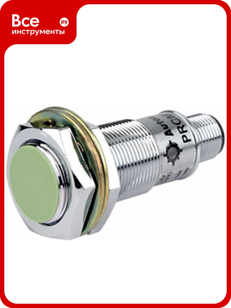 Индуктивный датчик Autonics PRCMT18-5DO, для бесконтактного определения положения объектов из металла