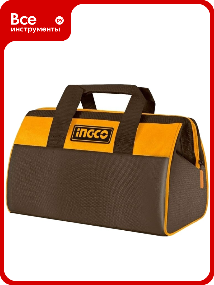 Сумка, INGCO, для инструмента INGCO Размер: 13", Max нагр: 12Кг, 6 карманов HTBG281328, 33х190х200 мм