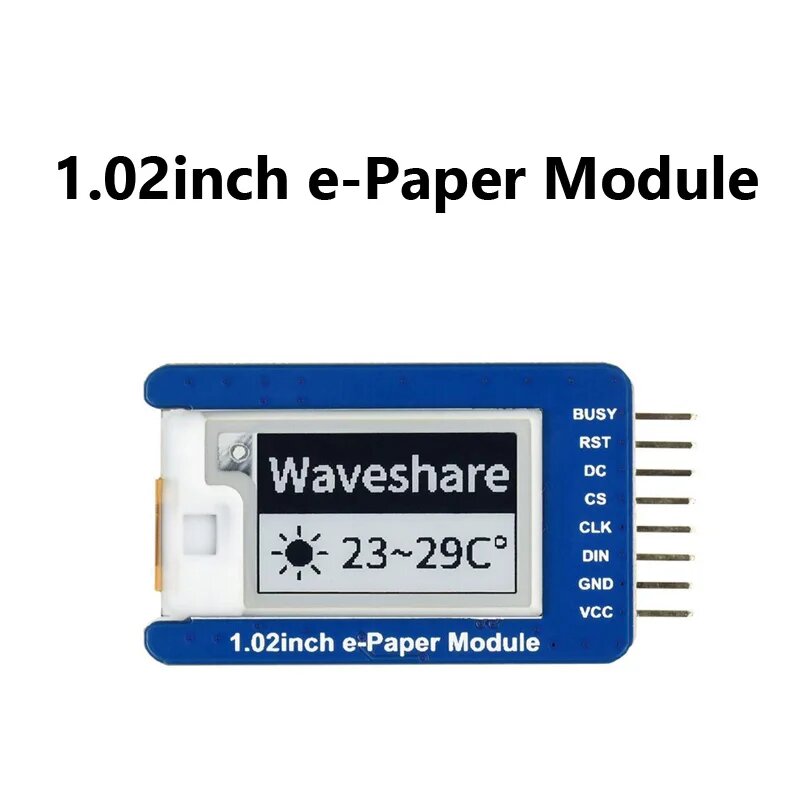 Spotpear Модуль дисплея E-Ink 1.02 дюйма 128x80