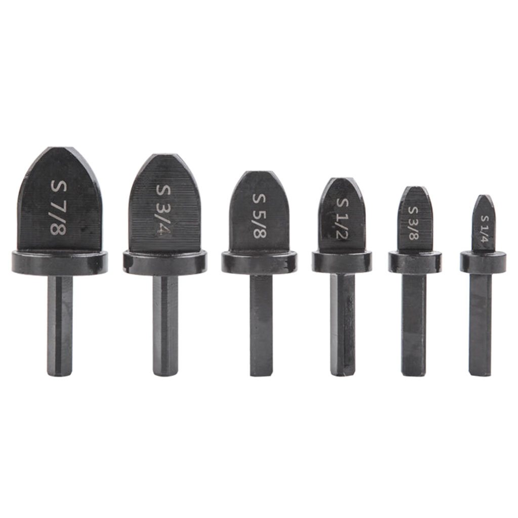 6x Электрический дюймовый расширитель труб с шестигранной треугольной ручкой, медный расширитель труб для кондиционера, часть инструмента для ремонта электрика