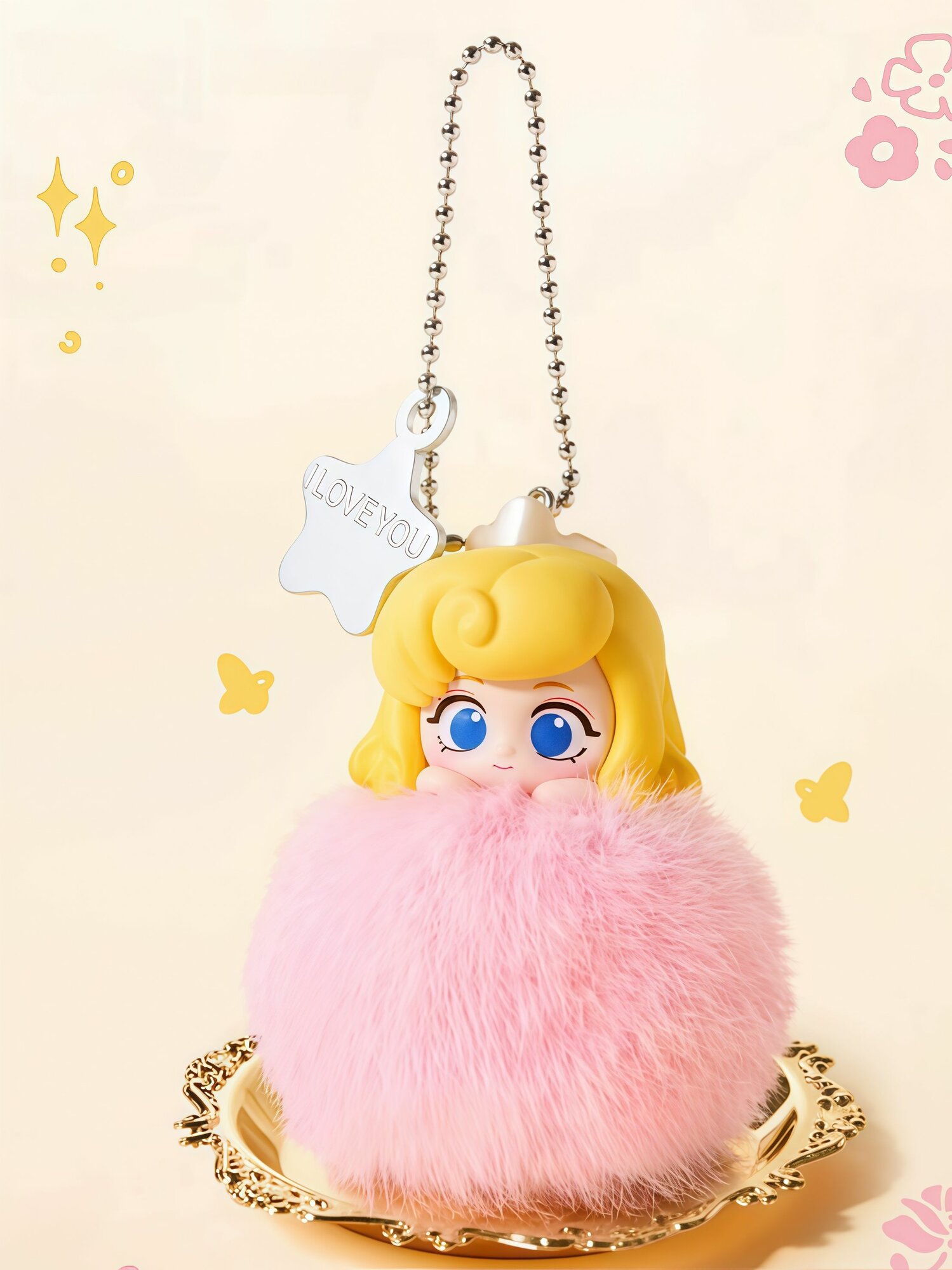 MINISO Мягкая Игрушка/Брелок (Disney Princesses and Villains Series)