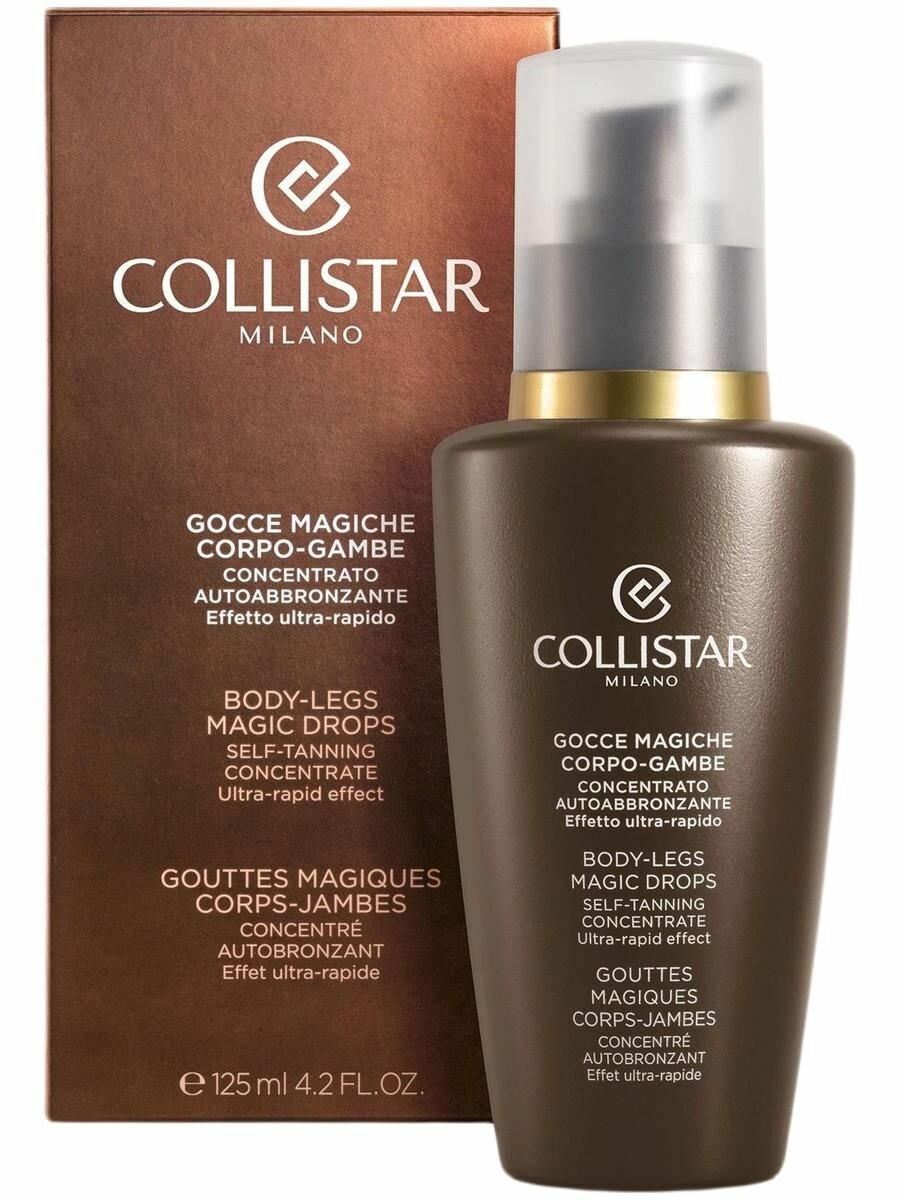 Collistar - Self-Tanning Body-Legs Magic Drops Автозагарный концентрат сверхбыстрого действия 125 мл