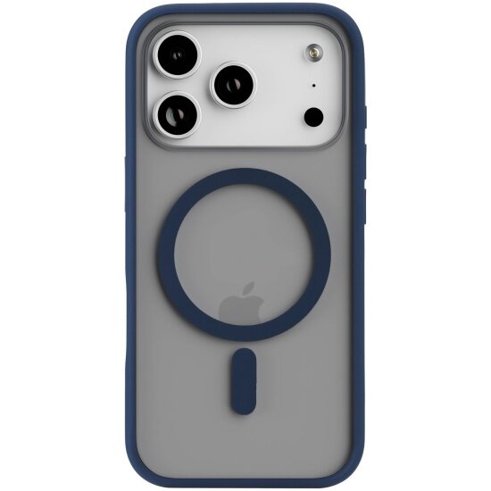 Чехол Ubear Cloud Mag Case для Apple iPhone 17 Pro, MagSafe совместимый, усиленный, силк-тач, синий