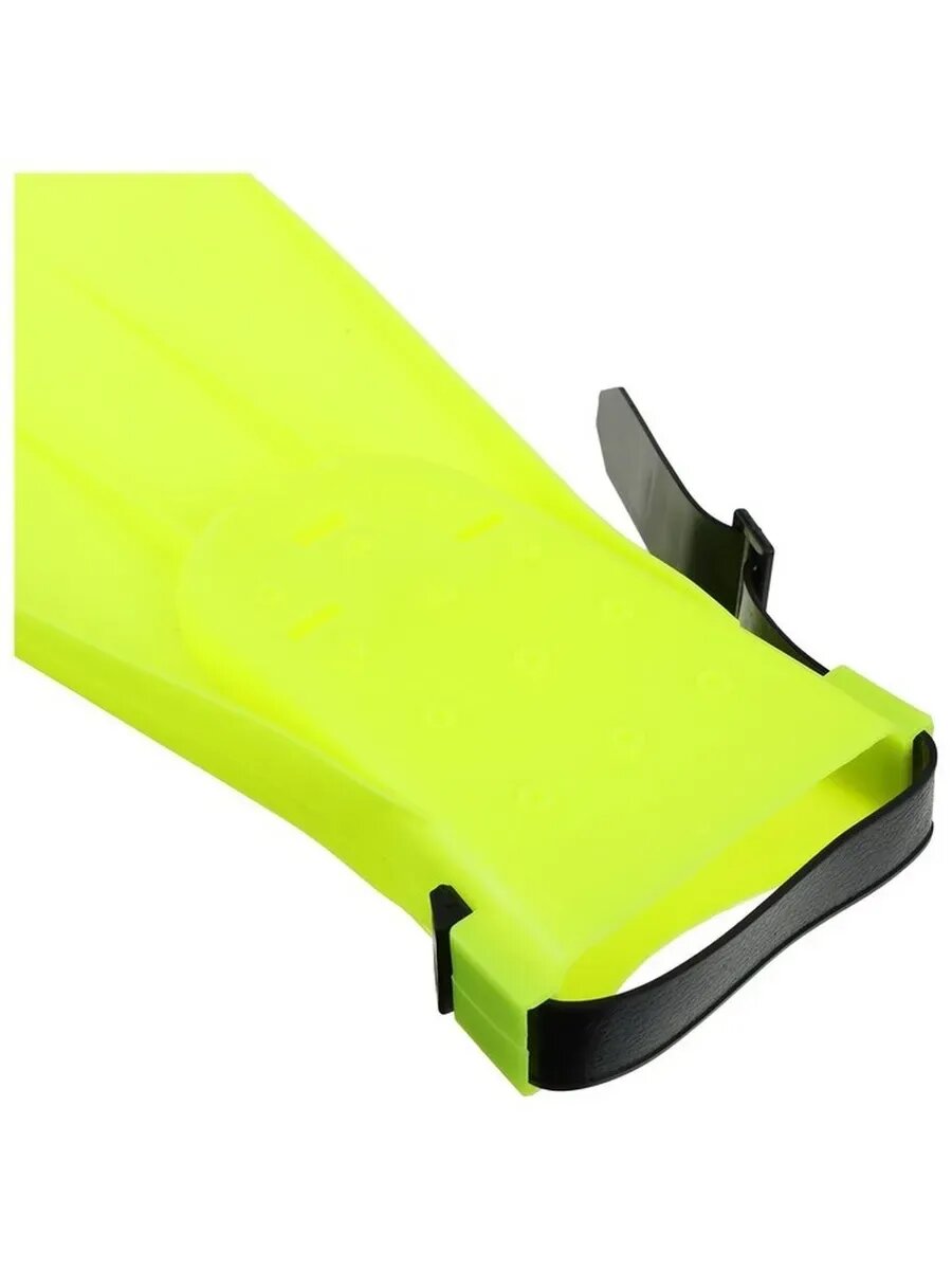 Детские ласты для плавания — яркий жёлтый дизайн