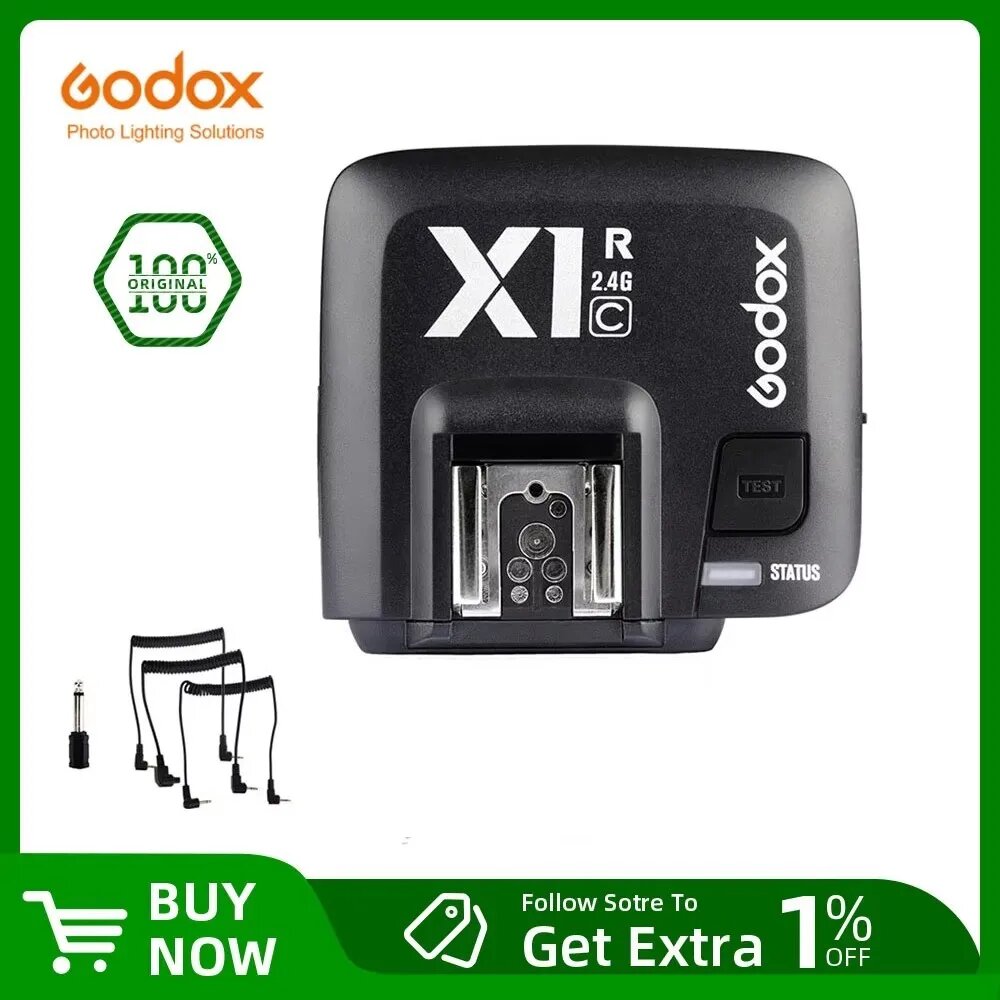 Godox X1R TTL 2.4G для Canon Receiver