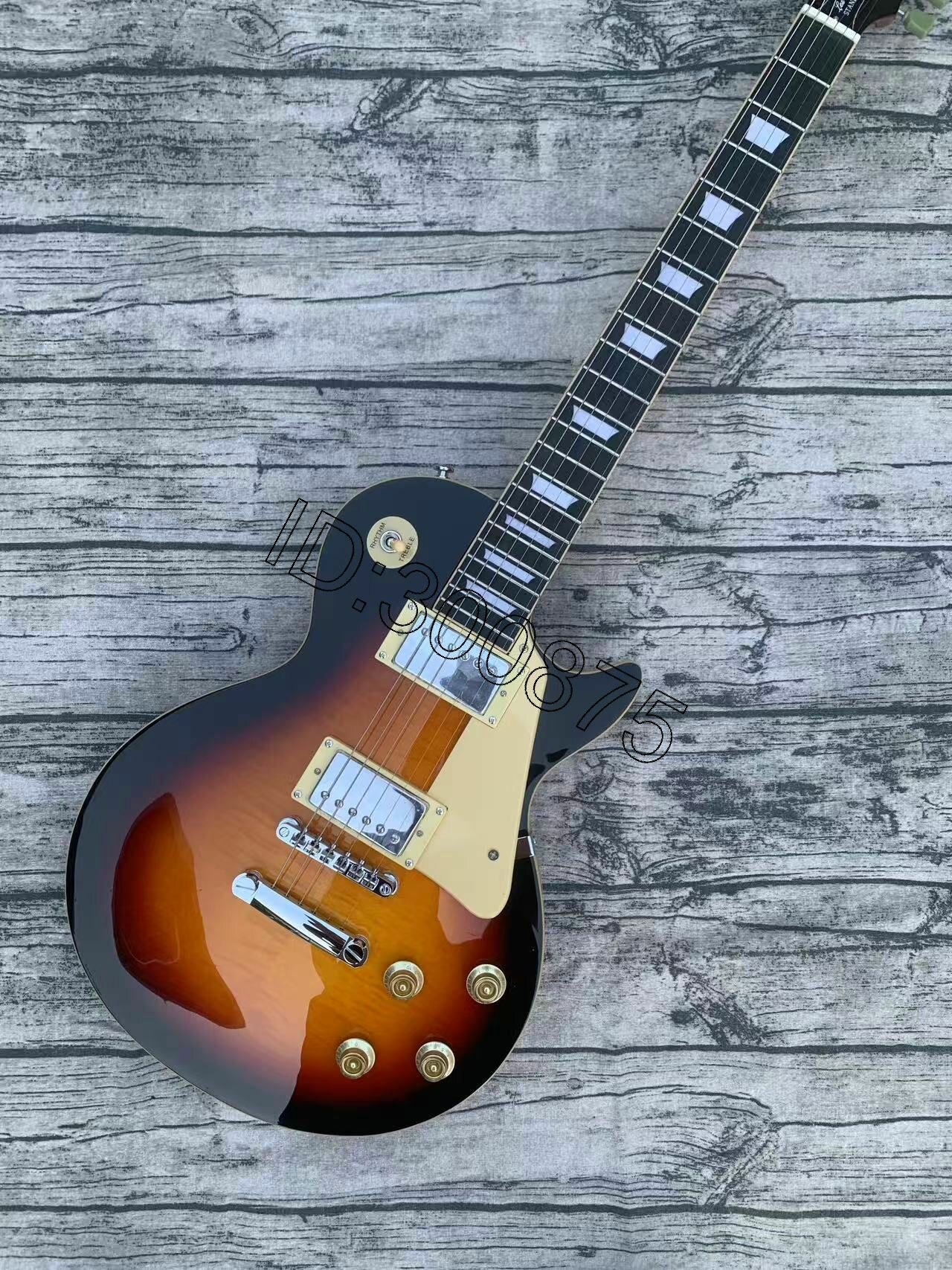 Электрогитара Les Paul Custom Электрическая гитара (гитара для начинающих) 6-струнная, корпус Махагони 39"