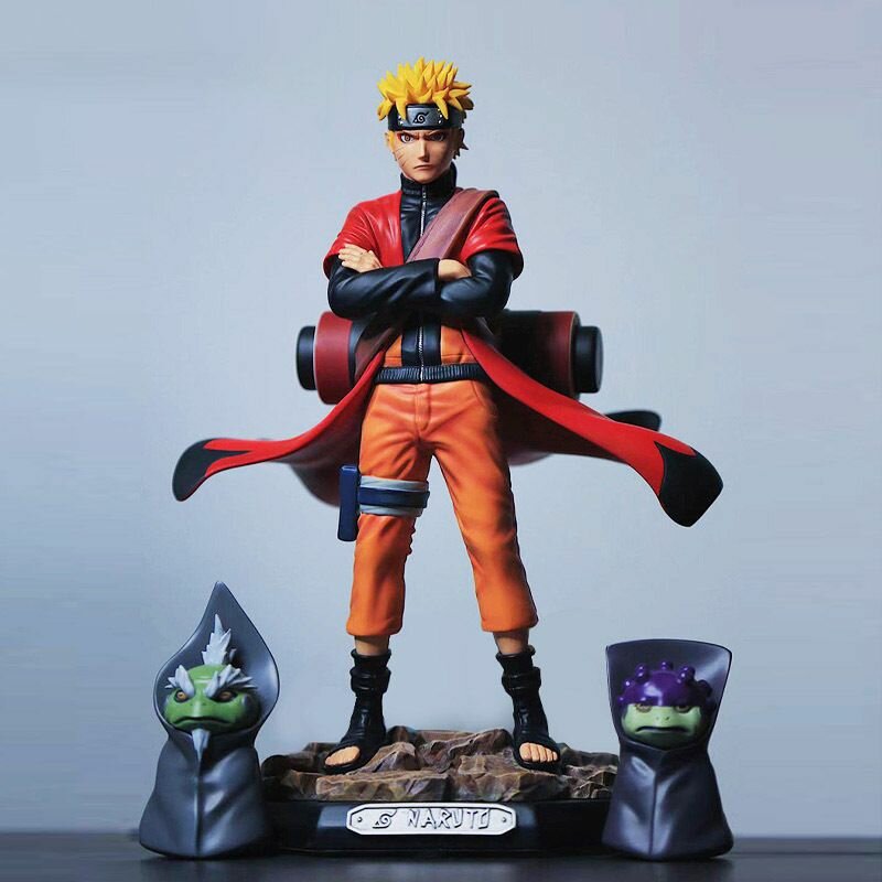 Наруто и Девятихвостый " Наруто Naruto" Коллекционная Аниме Фигурка 32 см
