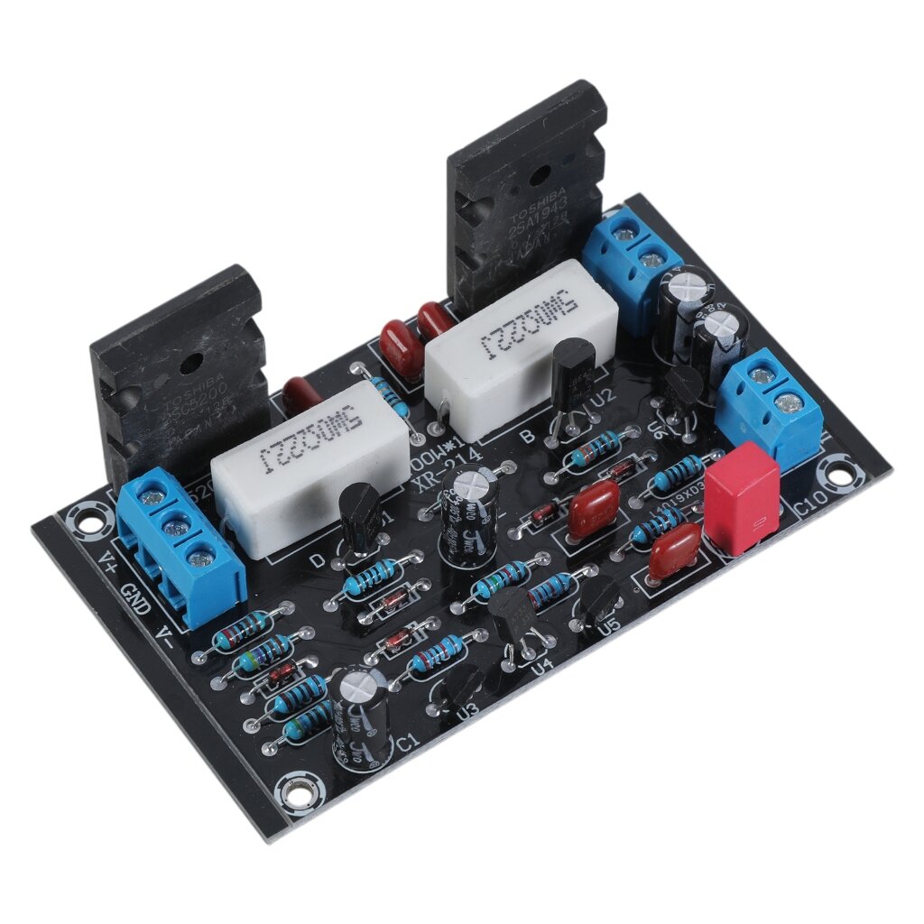 Усилитель мощности 100W Mono на транзисторах 2SC5200 и 2SA1943