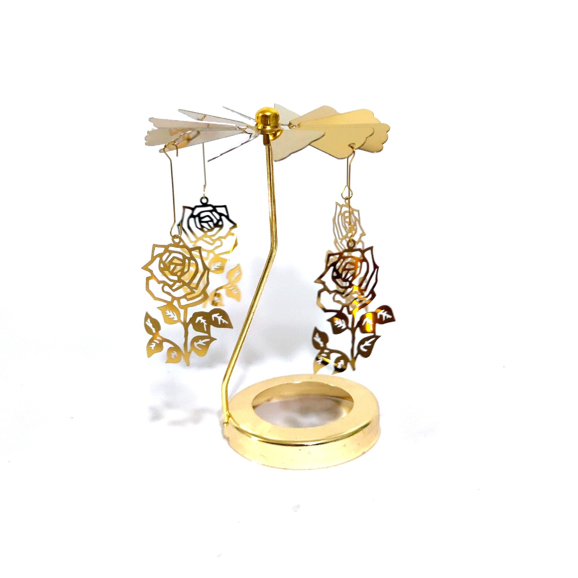 Романтическая ароматическая стеклянная чашка-карусель с оригинальной крышкой, вращающийся подсвечник в виде фонаря.