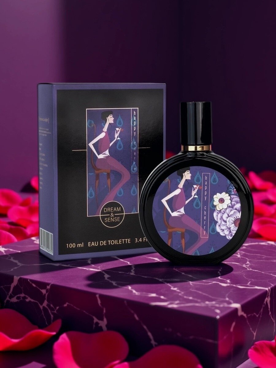 Delta parfum (Formula Sexy). Туалетная вода женская Dream&Sense Dream & Sense Happy Cherry, 100мл.