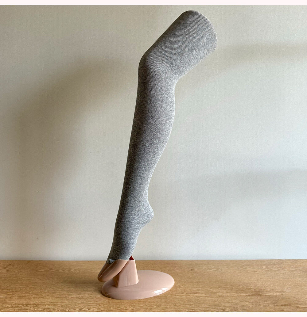 Осенне-зимние 1200D детские бархатные теплые молочно-белые колготки с микродавлением, стройнящие, с вертикальными полосками, серые леггинсы для женщин