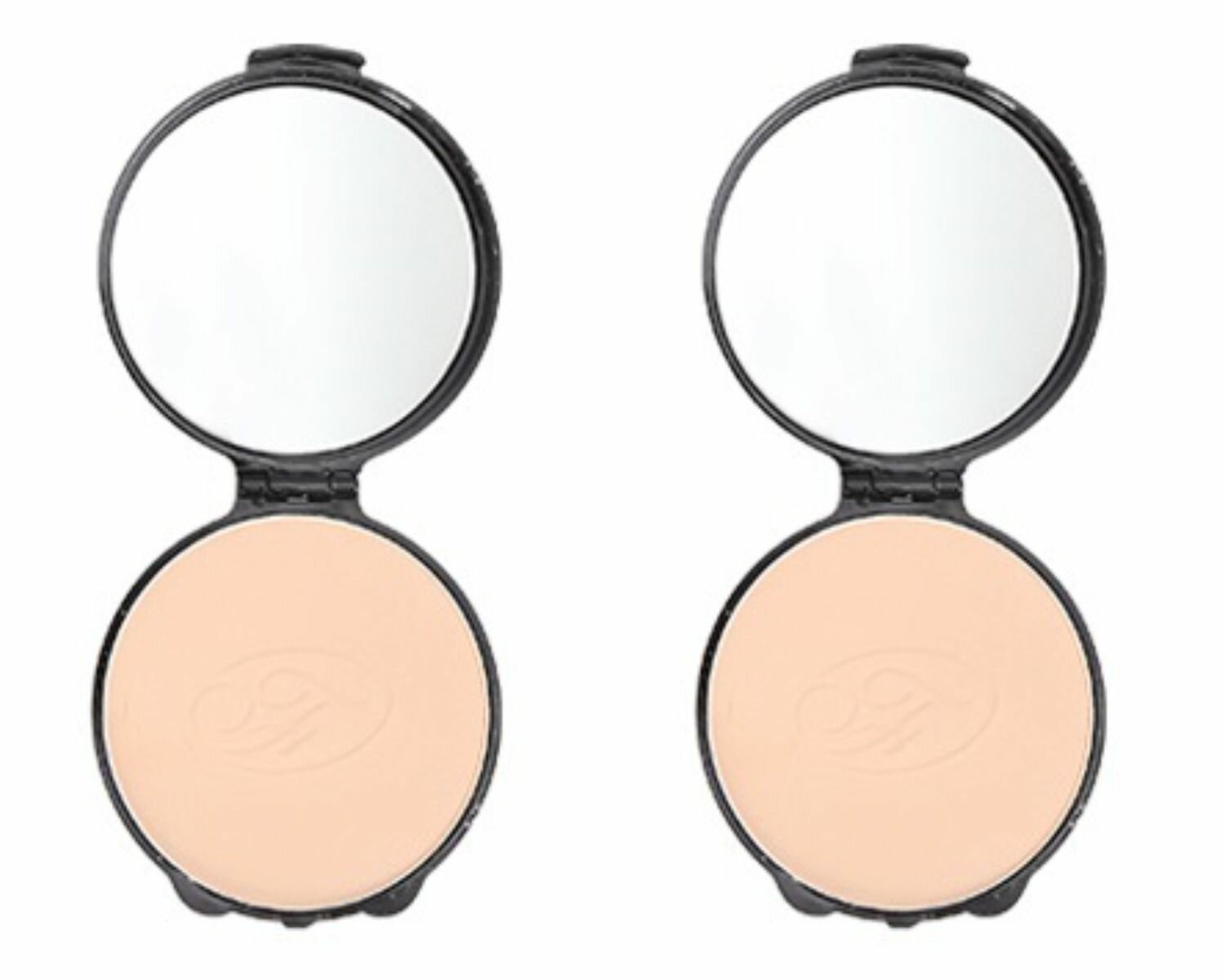 Farres cosmetics Пудра 3004-01, шелковая, слоновая кость, 2 шт.