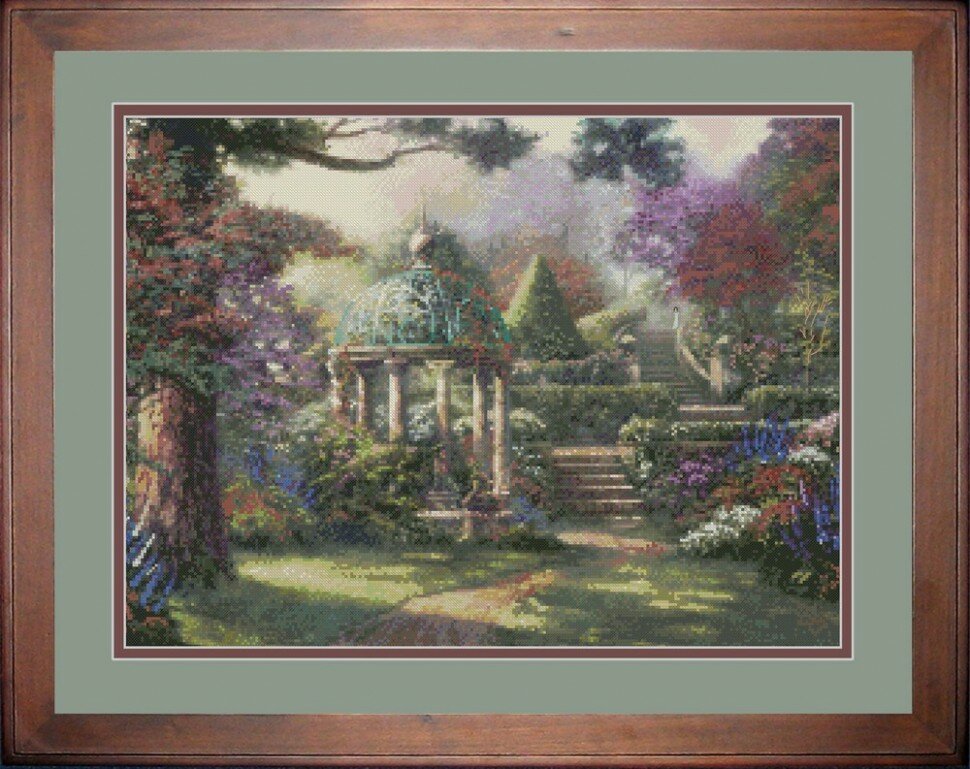 Набор для вышивания Candamar #51649 Беседка молитв, Счетный крест, 40.6 x 30.5 см