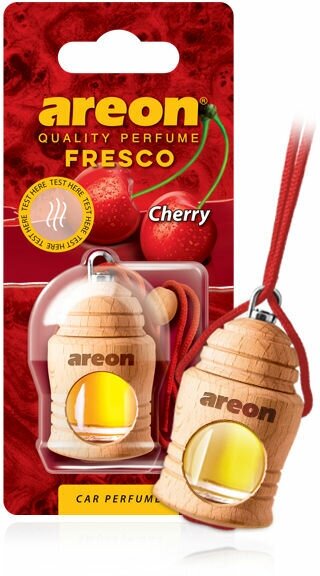 Ароматизатор на зеркало Areon fresco бутылочка Cherry Вишня