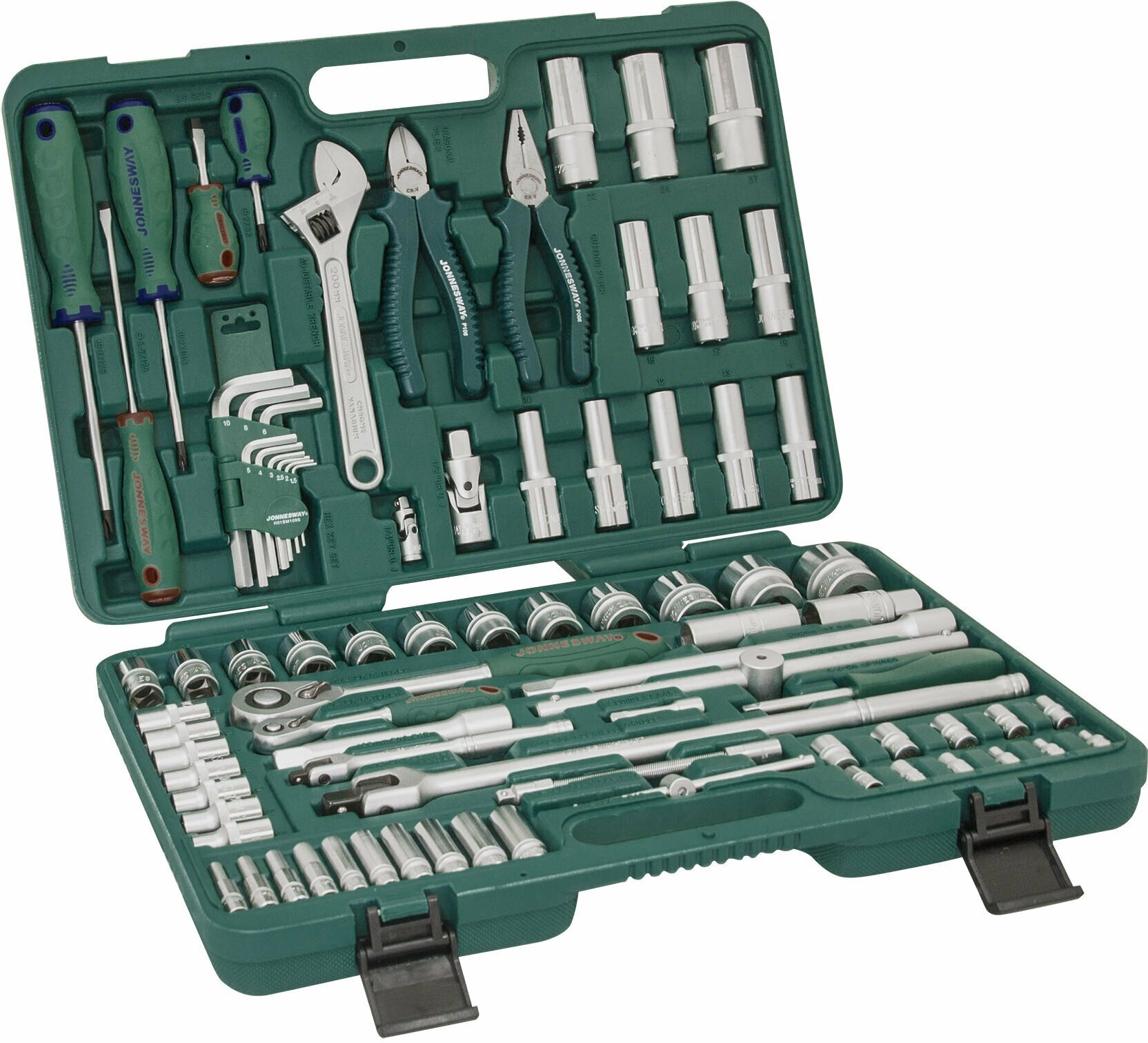 Универсальный набор инструмента 83 предмета Jonnesway S04H52483S