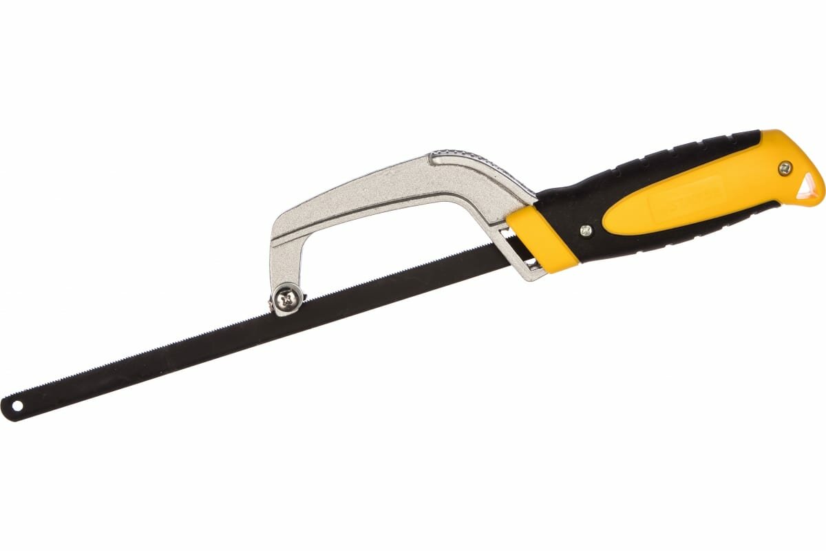 STAYER 15715 Ножовка-ручка по металлу - инструмент для резки металлов ручной