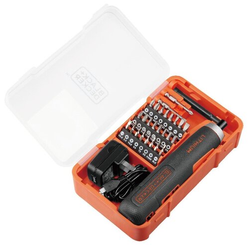 Аккумуляторная отвертка BLACK+DECKER BD40K27 — купить в интернет ...