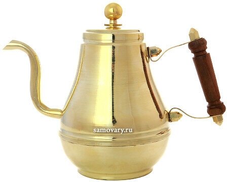Латунный заварочный чайник Москва 0,9 л