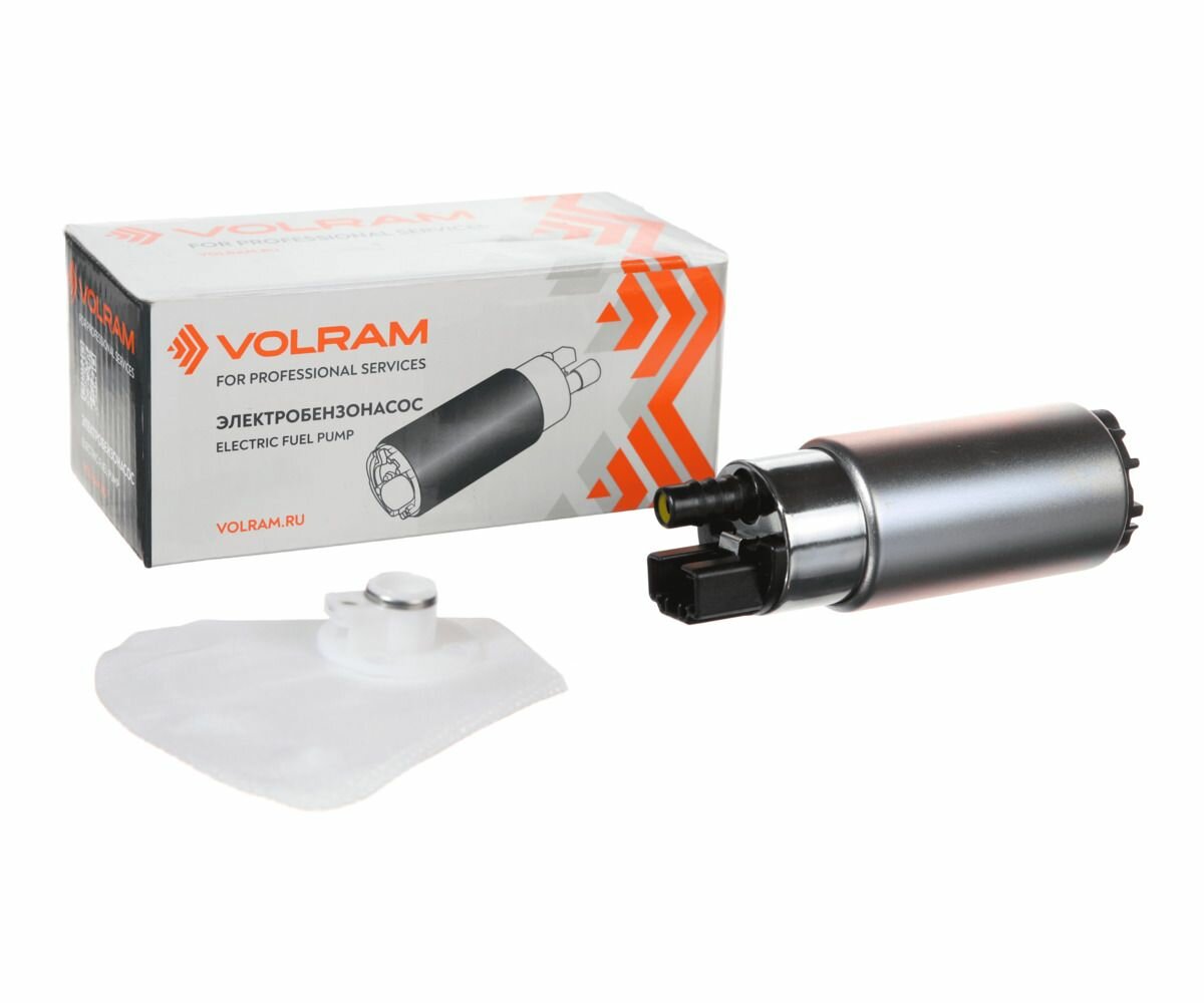 Насос топливный ВАЗ-2112, LADA приора, калина, гранта, 110 л/ч, с фильтром, (VOLRAM) VR2211 VR22114 VOLRAM