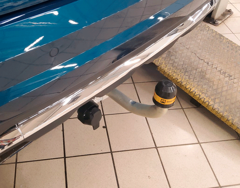 Фаркоп Motodor Geely Monjaro (оцинк. Шар) арт.94206-A